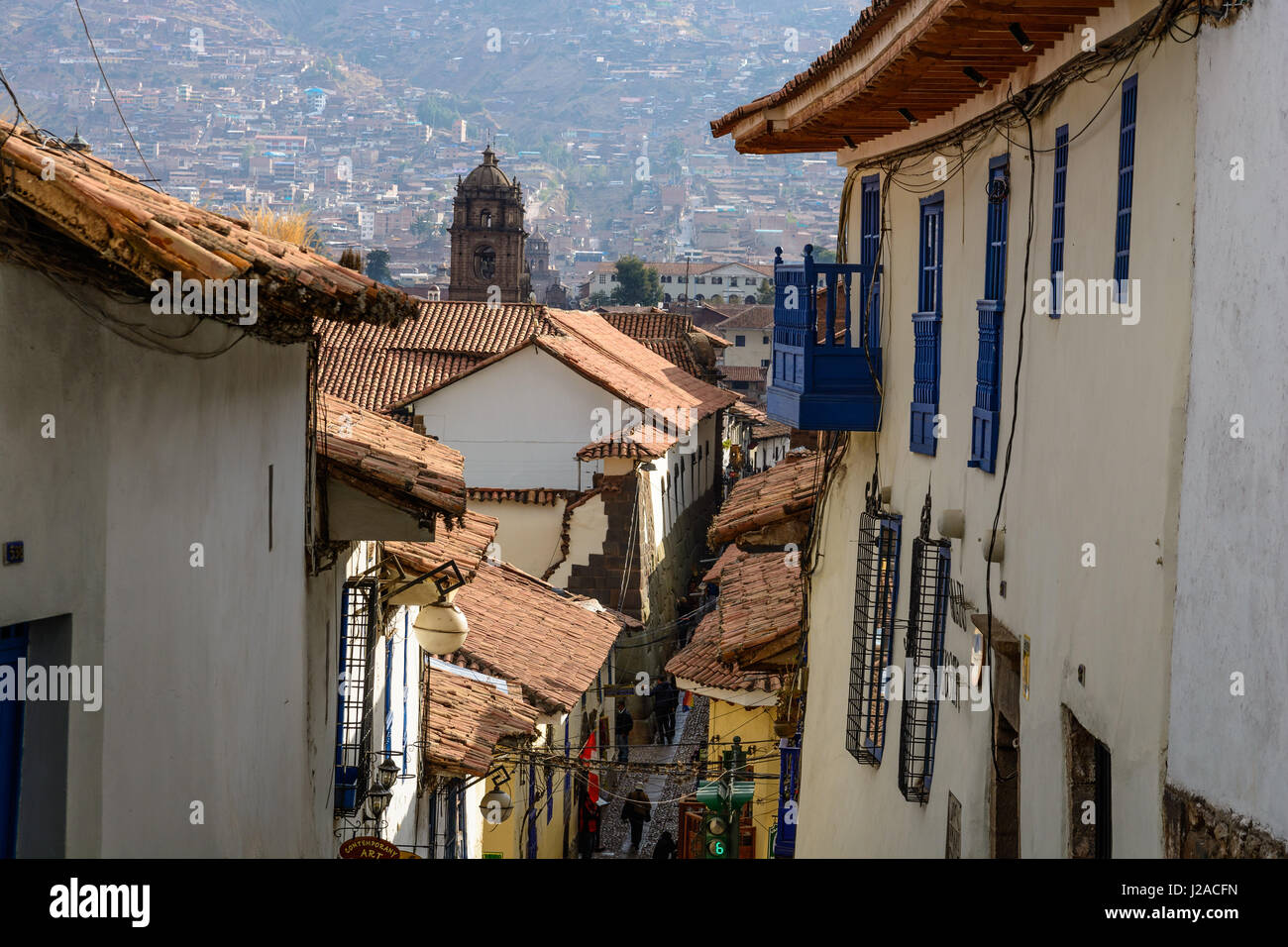 Peru, Cusco, In the streets of Cusco Stock Photo - Alamy