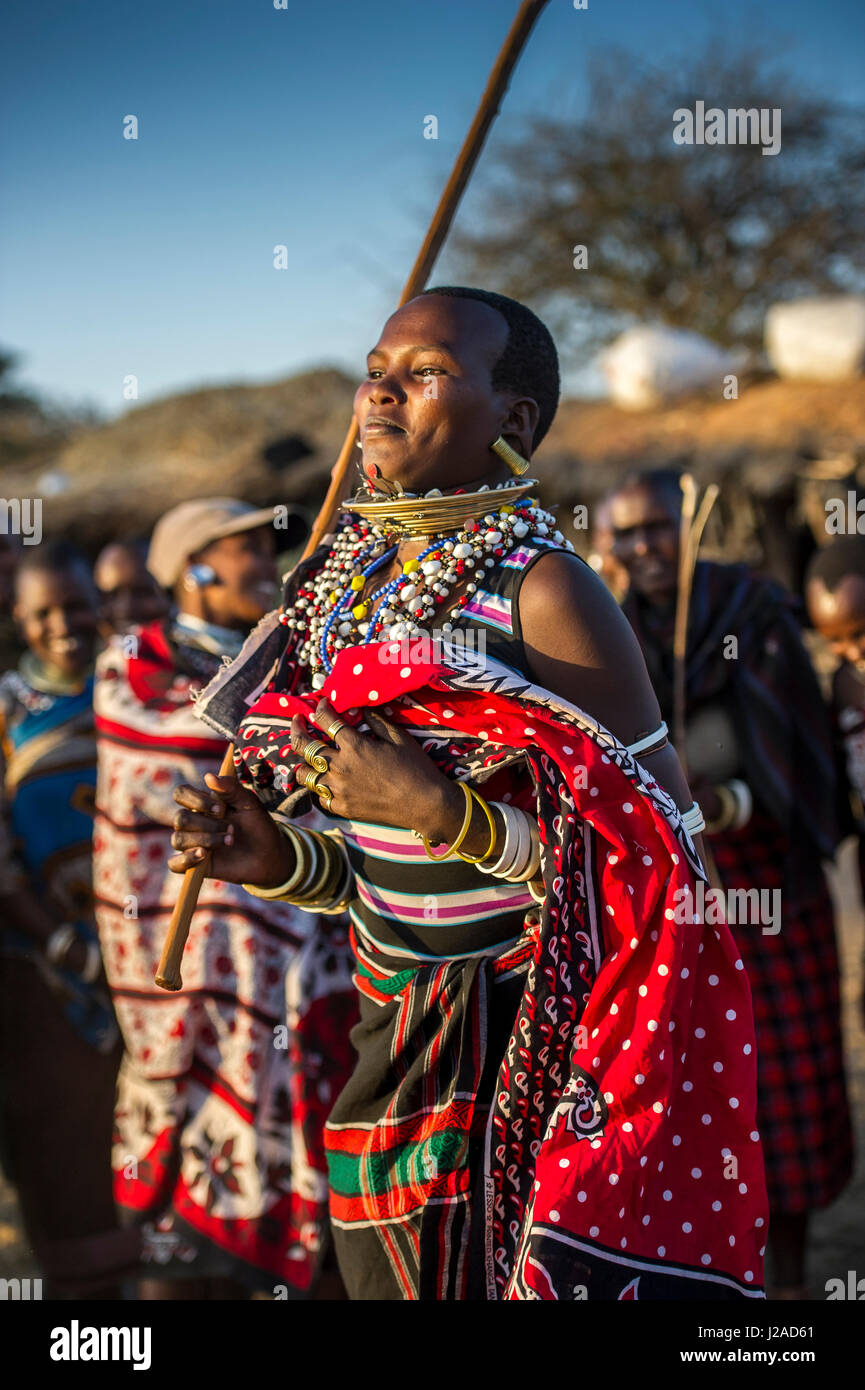 Africa, Tanzania, girls wearing traditional clothing Stock Photo - Alamy