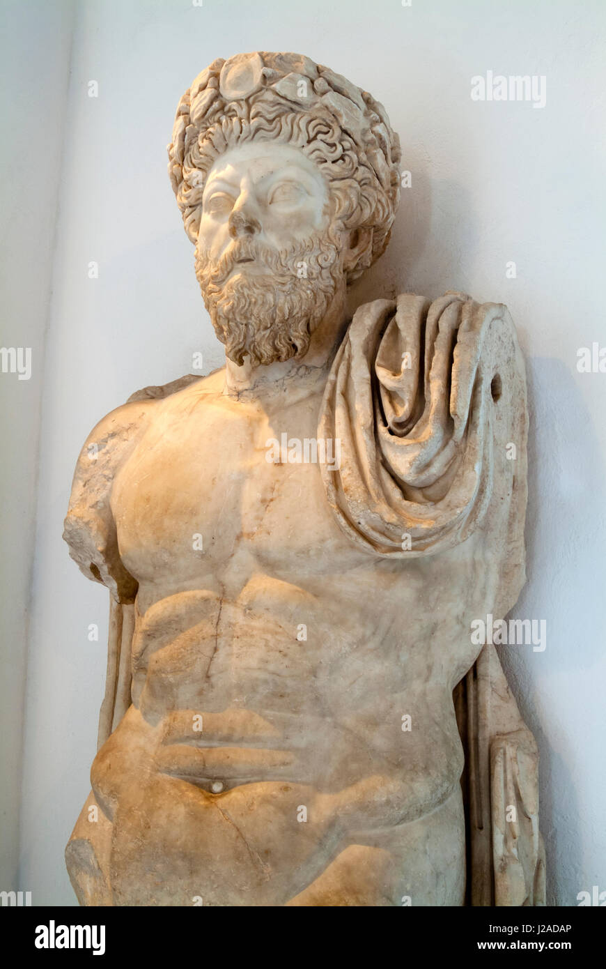 Roman statue, Bardo National Museum, Carthage, UNESCO World Heritage ...