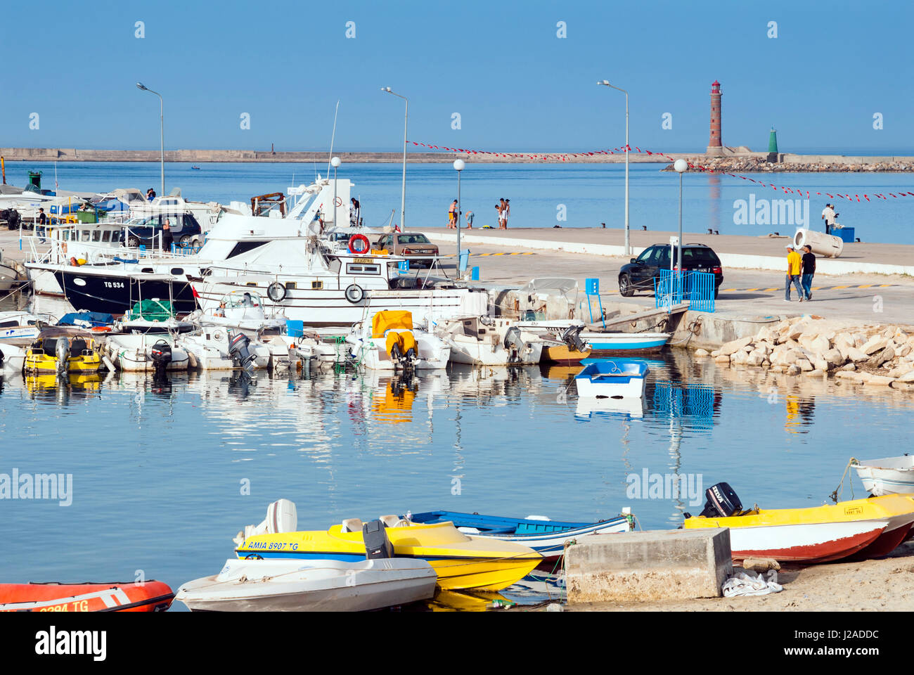 The new port, Bizerte, Tunisia, North Africa Stock Photo - Alamy