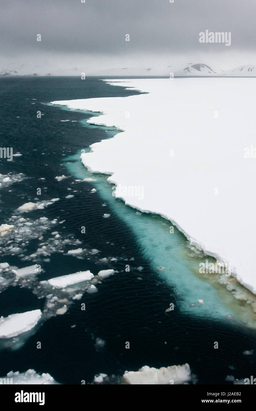 Antarctica. Pack Ice Edge Stock Photo - Alamy
