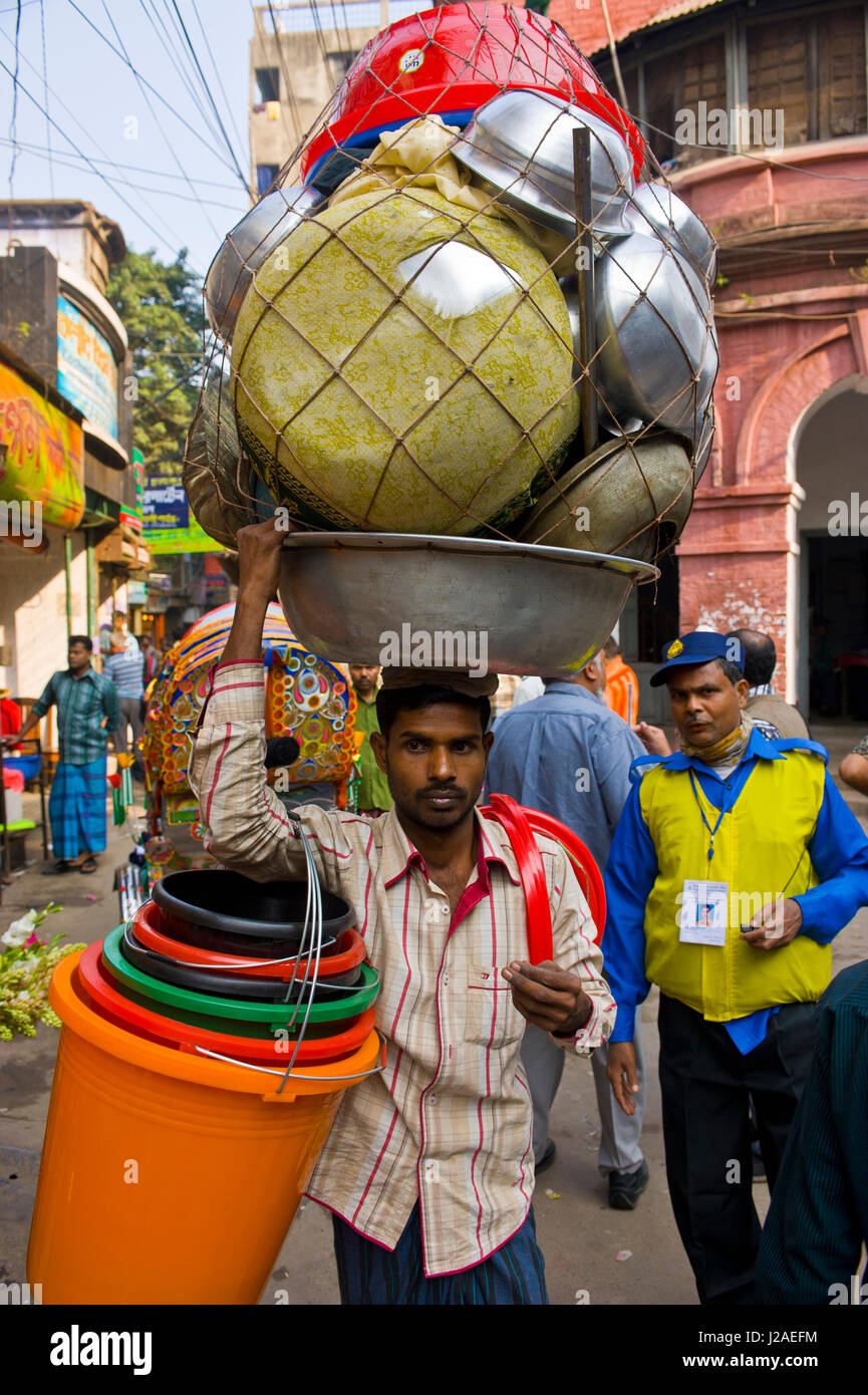 Fully loaded man, Dhaka, Bangladesh, Asia Stock Photo - Alamy