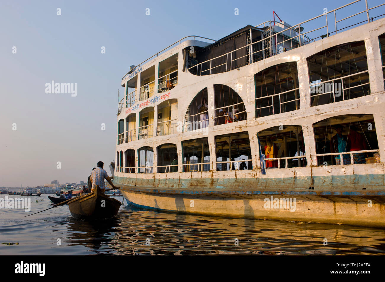 Giant ferry in the port, Dhaka, Bangladesh, Asia Stock Photo - Alamy
