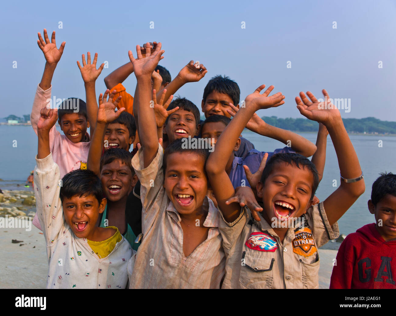 Happy children, Barisal, Bangladesh, Asia Stock Photo - Alamy