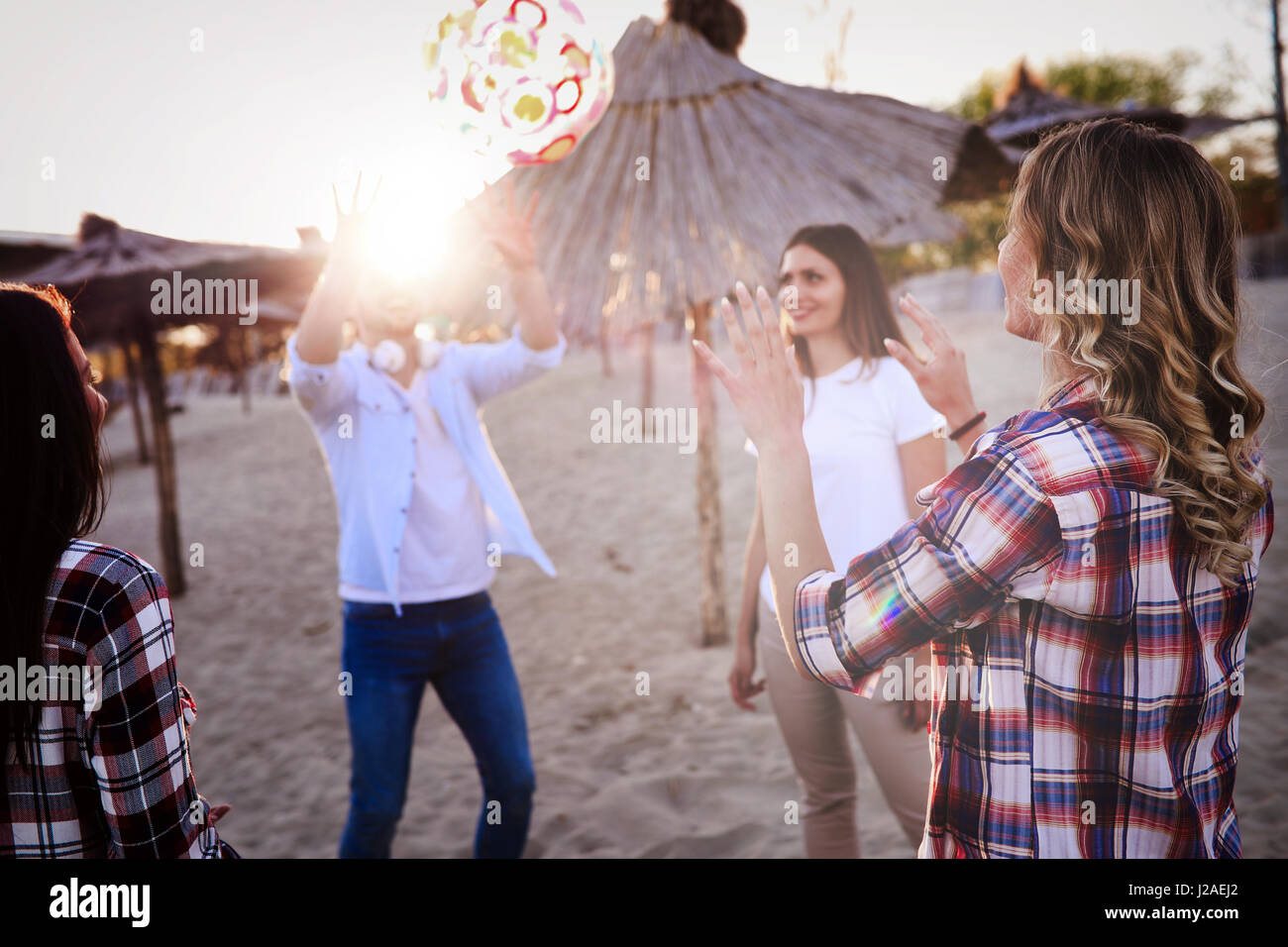 Ball sea beach summer holidays hi-res stock photography and images - Alamy