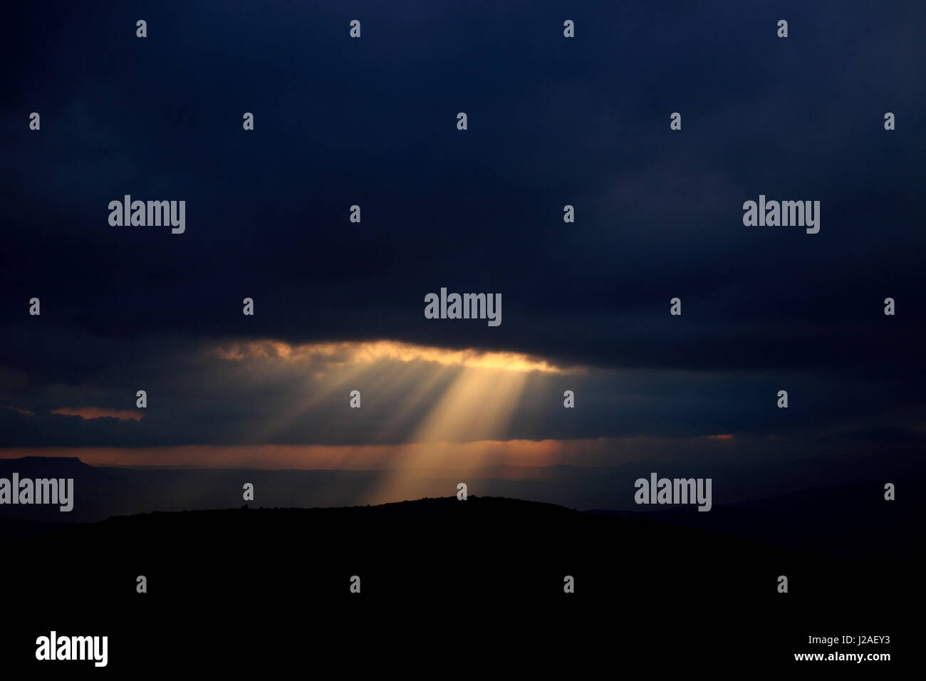 Ray of sun storm hi-res stock photography and images - Alamy