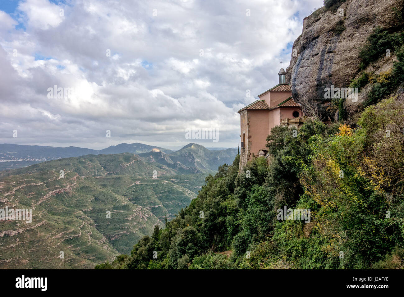 Montserrat santa cova hi-res stock photography and images - Alamy