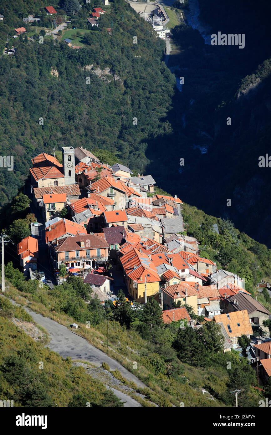 Venanson, Alpes Maritimes, Mercantour National Park, Vesubie valley ...