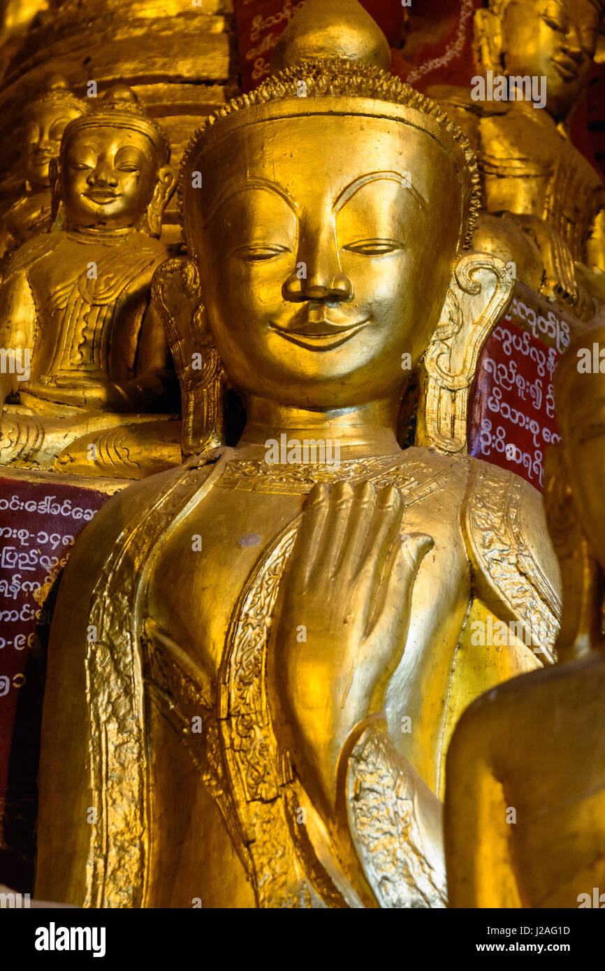 Myanmar (Burma), Shan, Pindaya, The magnificent cave of Pindaya houses ...