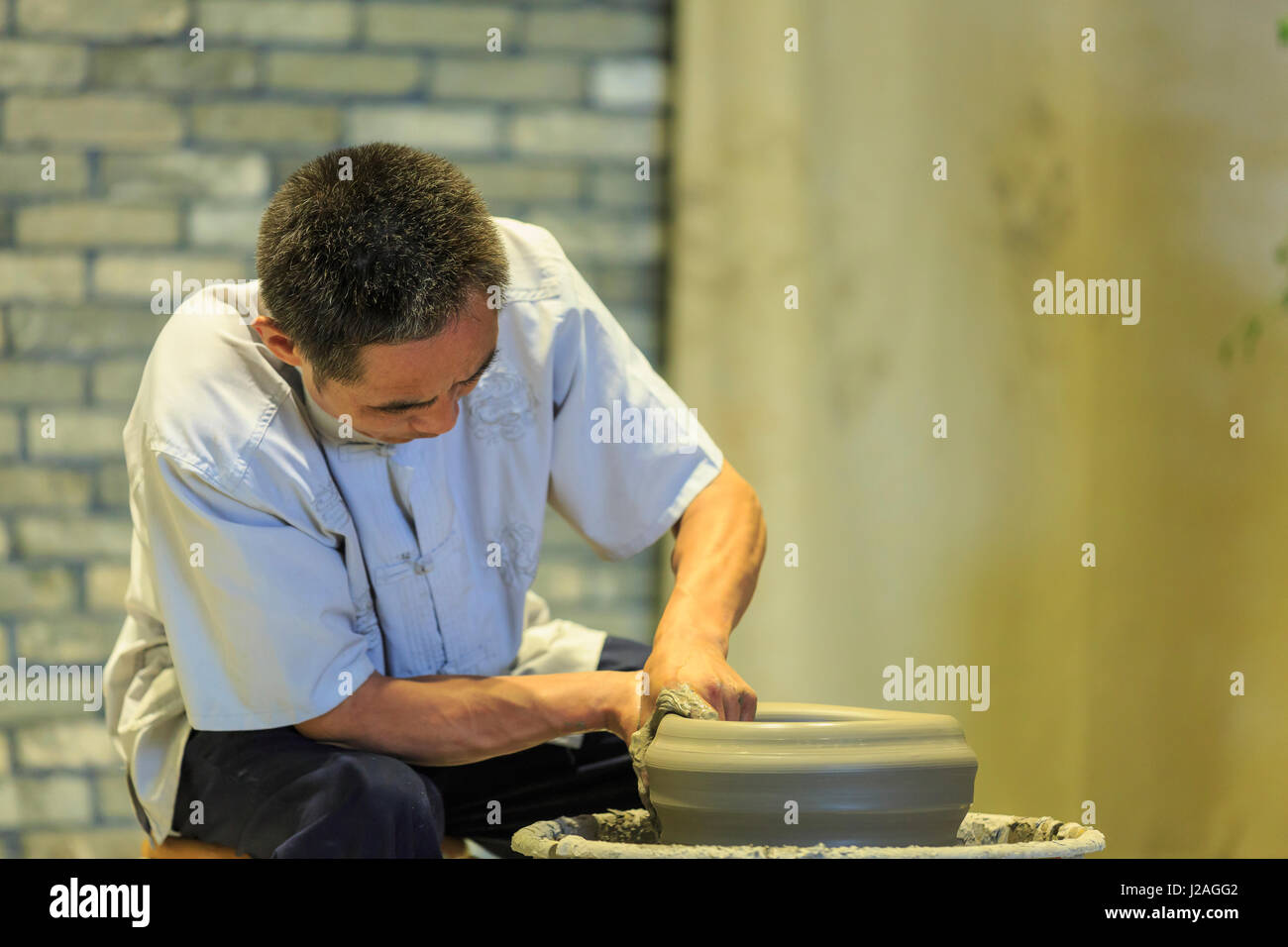 Nanfeng Kiln, oldest kiln in China, Foshan, China Stock Photo - Alamy