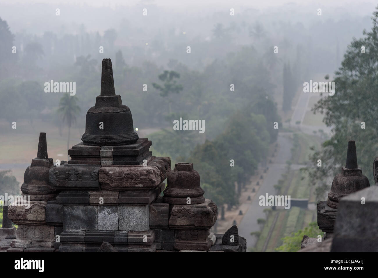 Indonesia, Java Tengah, Magelang, The Borobodur is one of the most ...