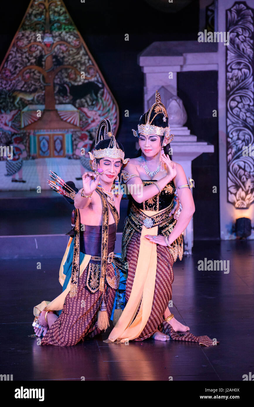 Indonesia, Java, Yogyakarta, Ramayana Performance, an ancient Indian ...