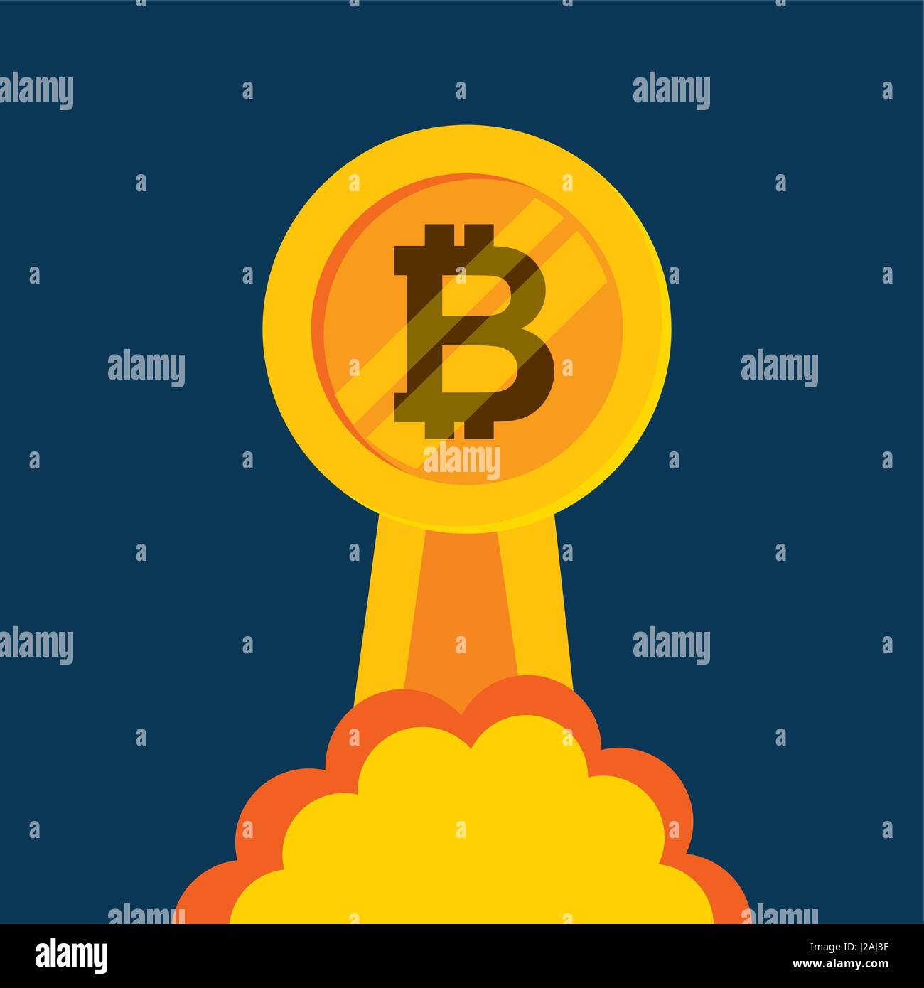 Bitcoins investment business icons Stock Vector Image & Art - Alamy