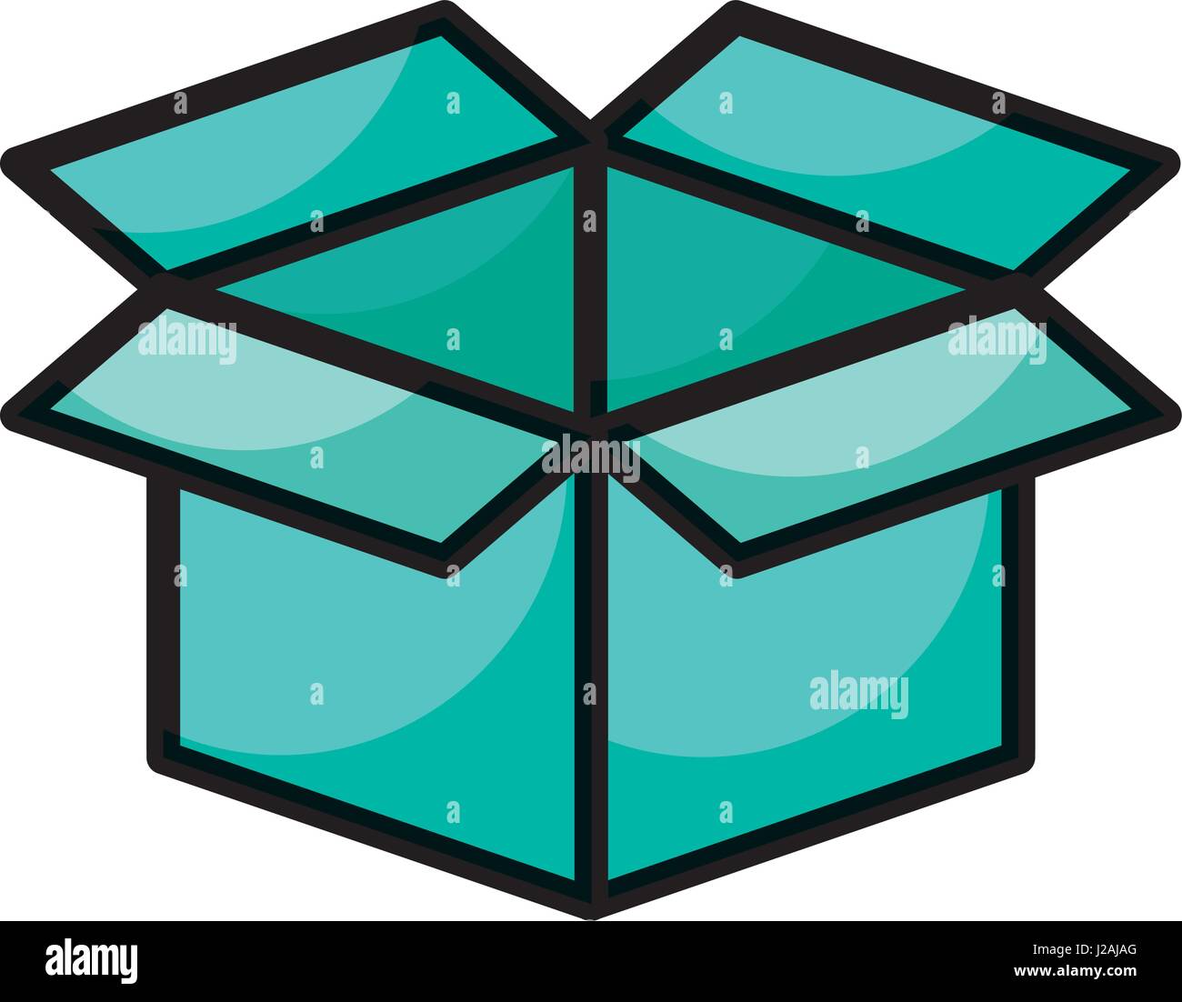 carton box packing icon Stock Vector Image & Art - Alamy