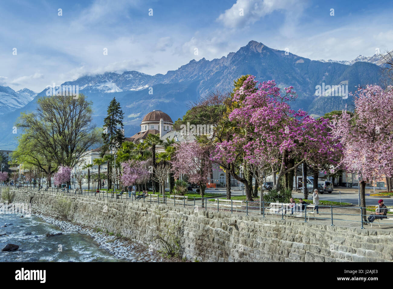 Meran, Südtirol, Italien Stock Photo - Alamy