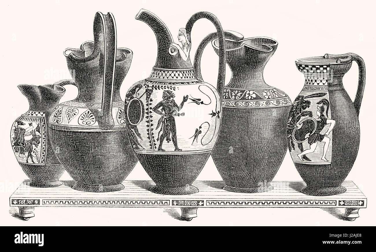 Antique ancient greek wine hi-res stock photography and images - Alamy