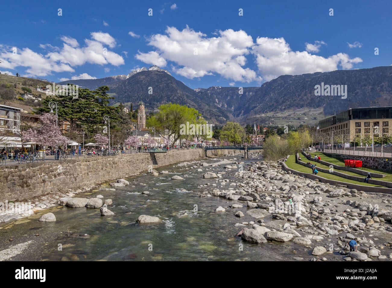 Meran, Südtirol, Italien Stock Photo - Alamy