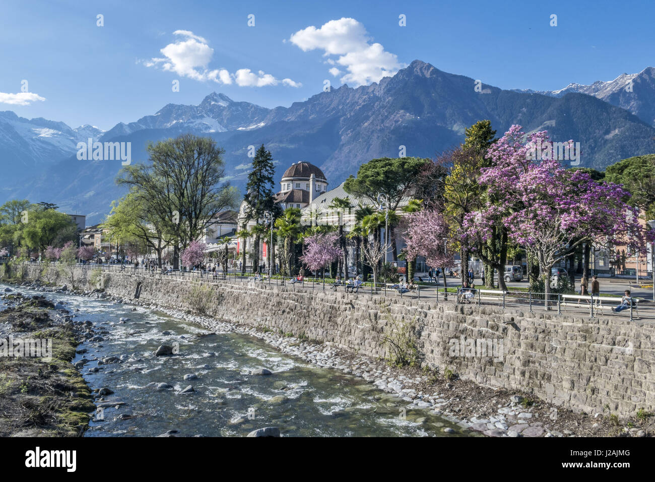 Meran, Südtirol, Italien Stock Photo - Alamy