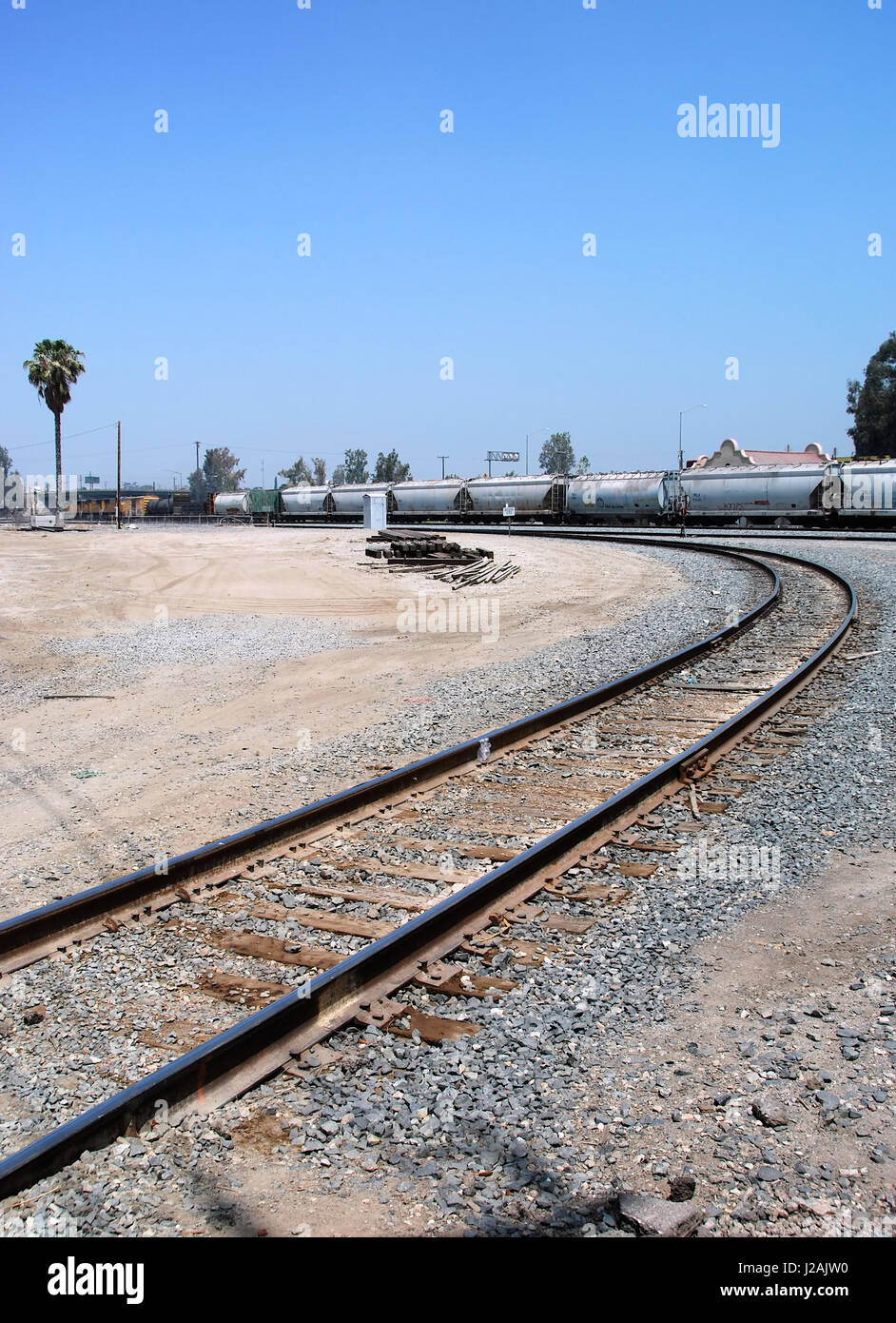Freight Train at San Bernardino, California, USA Stock Photo - Alamy