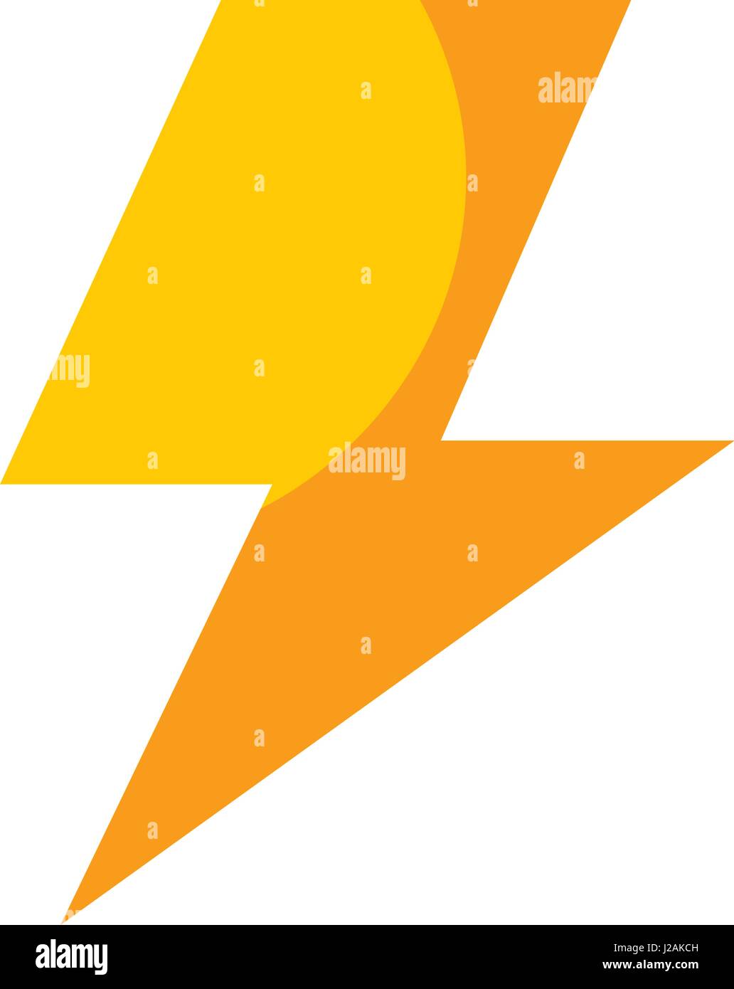 thunder ray isolated icon Stock Vector Image & Art - Alamy