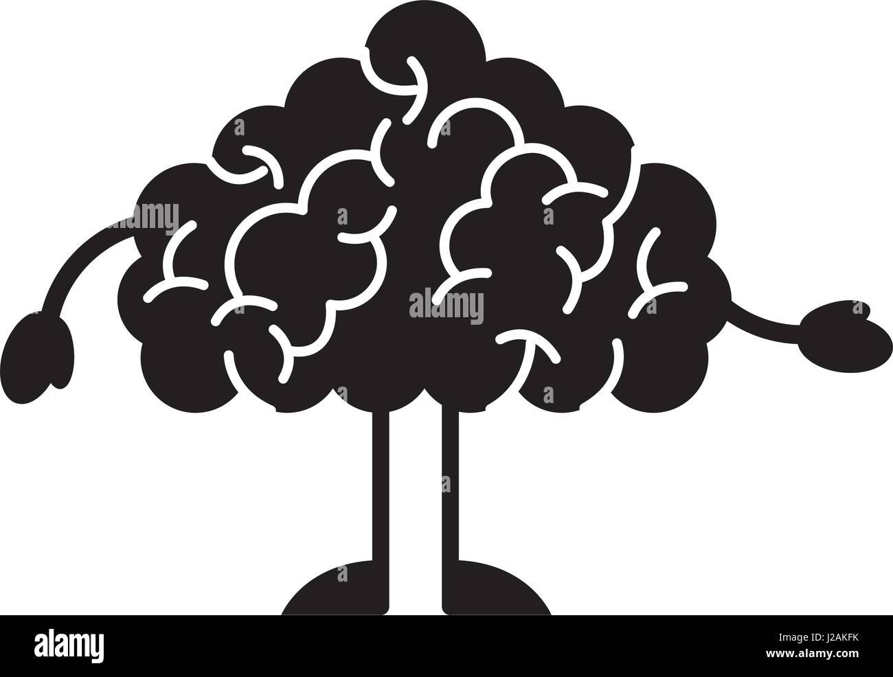 storm brain character icon Stock Vector Image & Art - Alamy