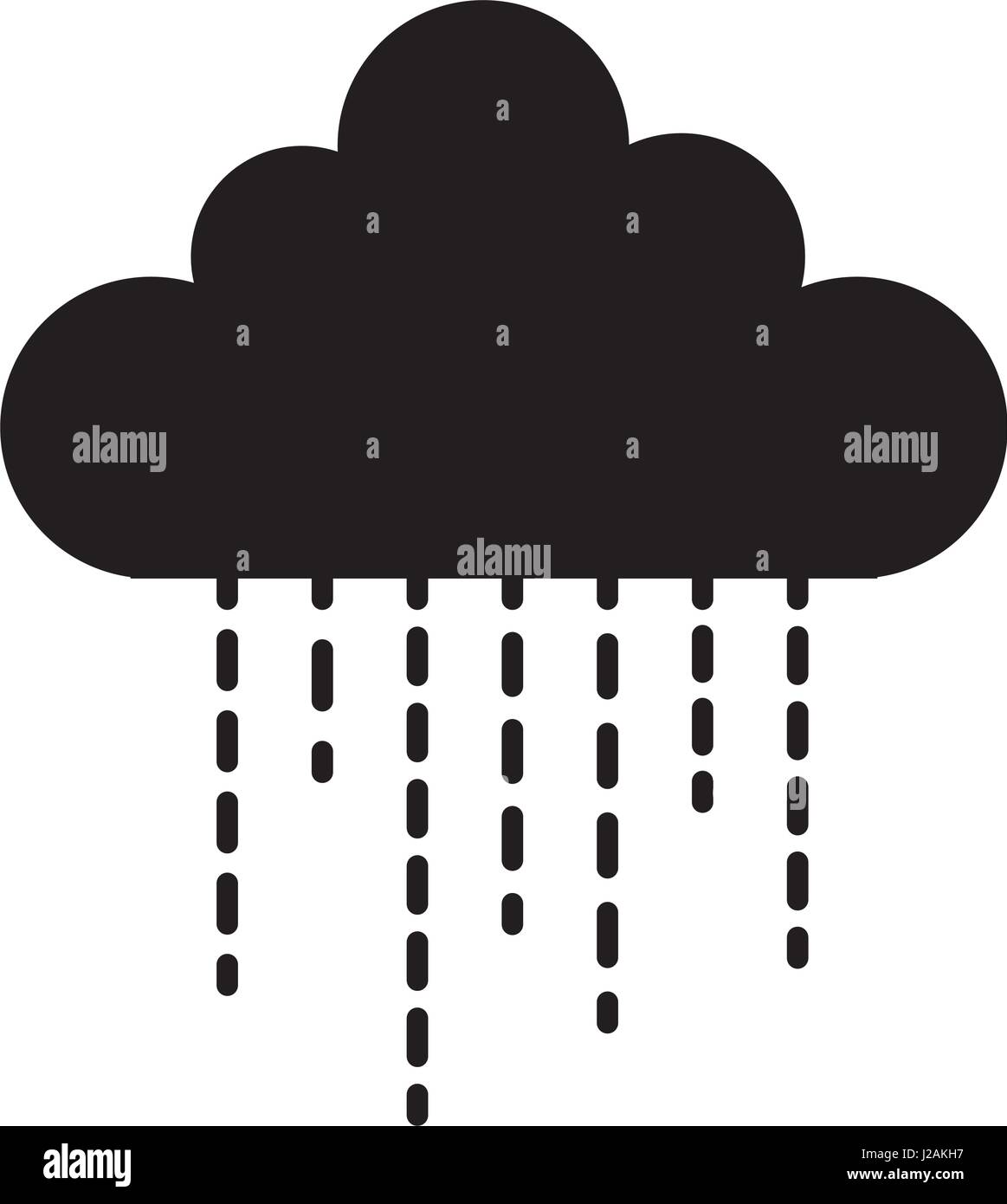 weather cloud isolated icon Stock Vector Image & Art - Alamy