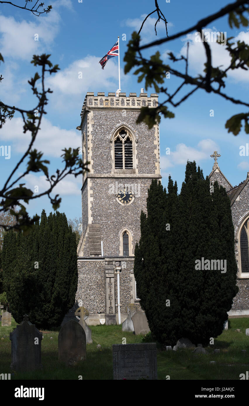 The Parish Church of St Margaret of Antioch, Iver Heath Stock Photo - Alamy