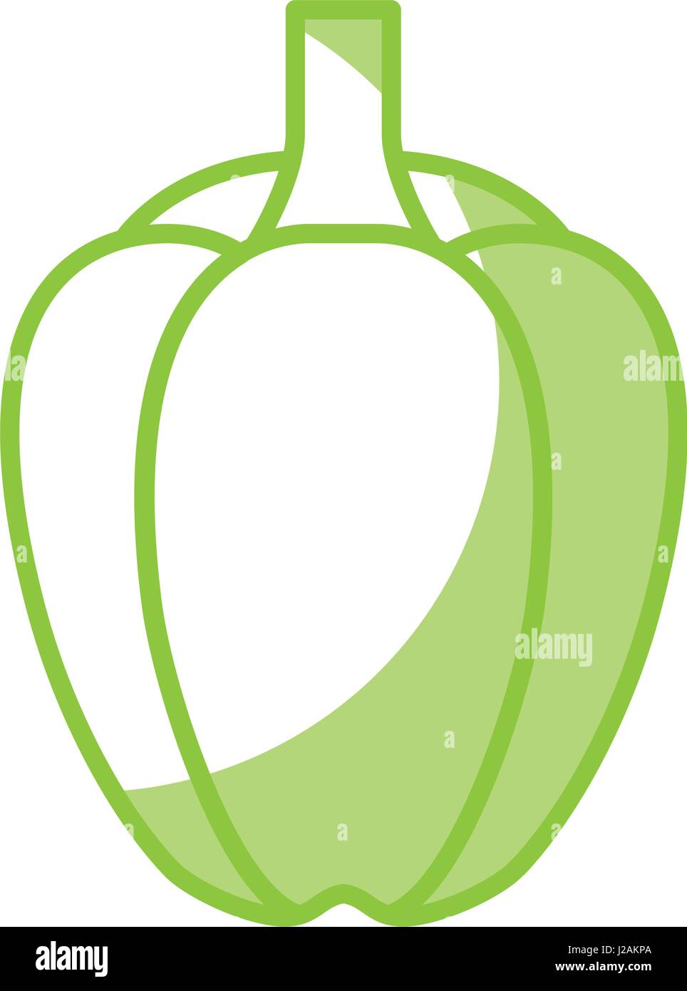 peppers fresh vegetable icon Stock Vector Image & Art - Alamy