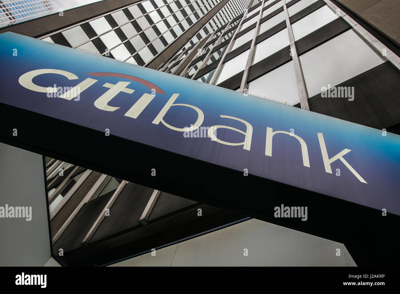 Citibank branch sign hi-res stock photography and images - Alamy