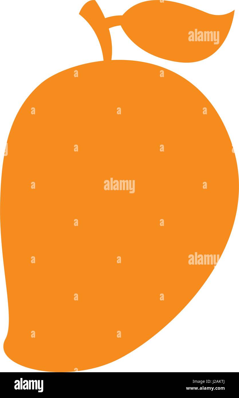 mango fresh fruit icon Stock Vector Image & Art - Alamy