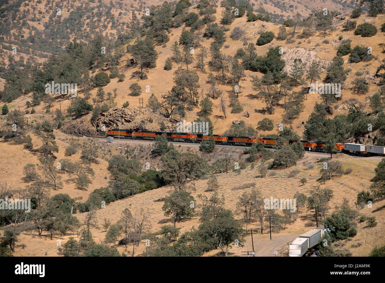 Tehachapi loop hi-res stock photography and images - Alamy