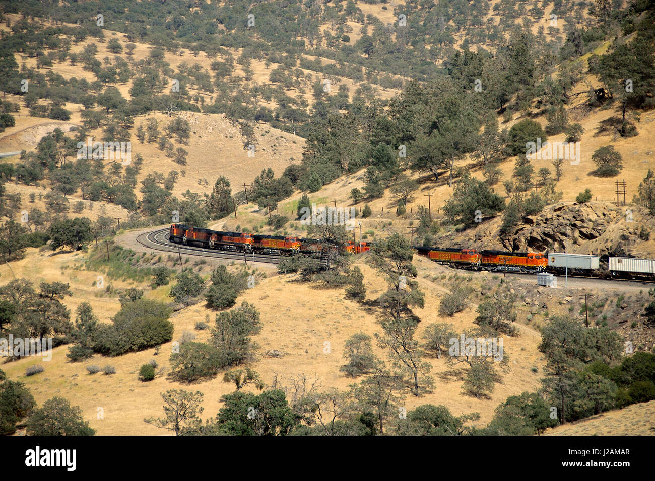 Tehachapi loop hi-res stock photography and images - Alamy