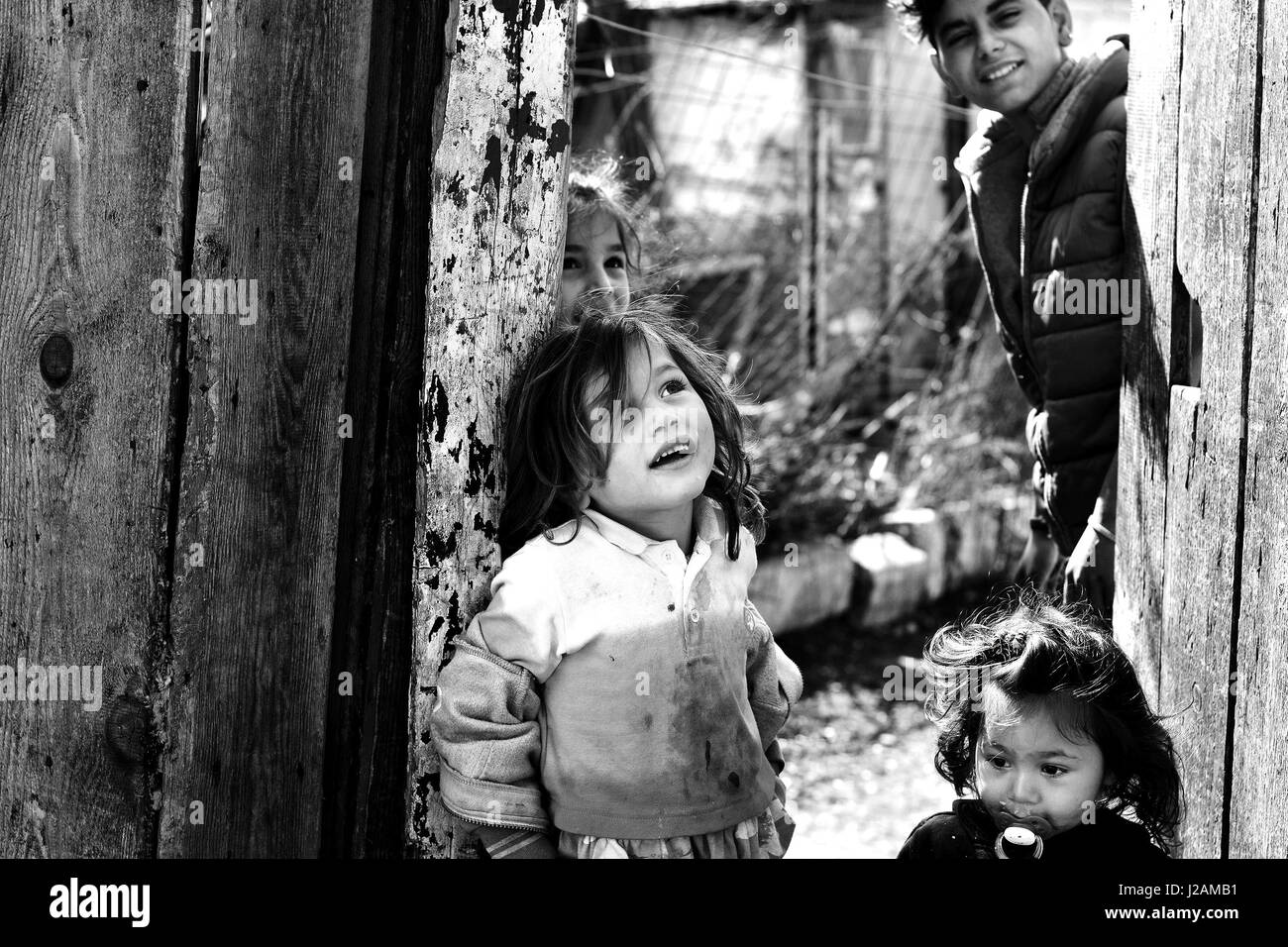 Child poverty kids romania hi-res stock photography and images - Alamy