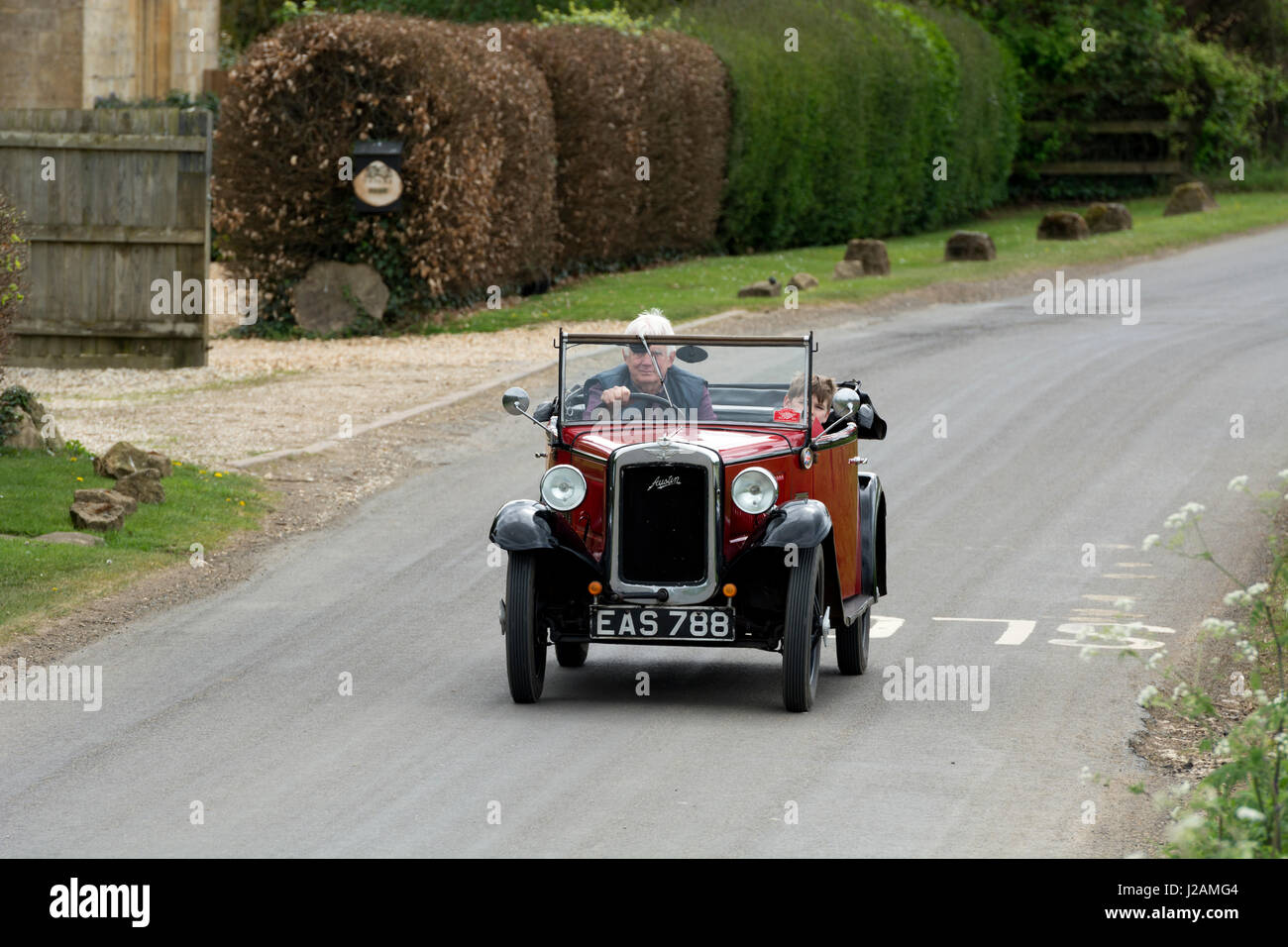 Red austin seven hi-res stock photography and images - Alamy