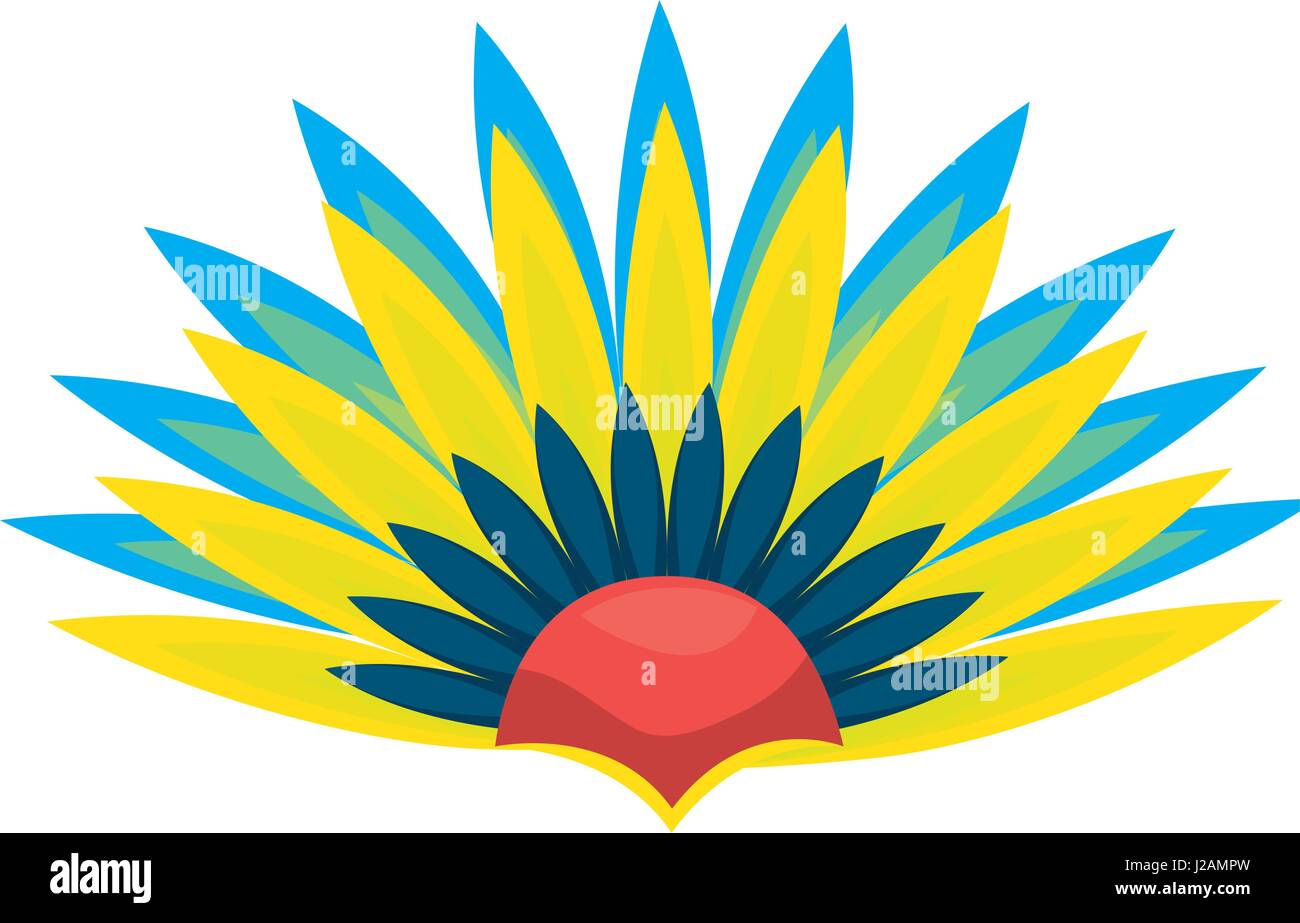 Dancer feathers Stock Vector Images - Alamy