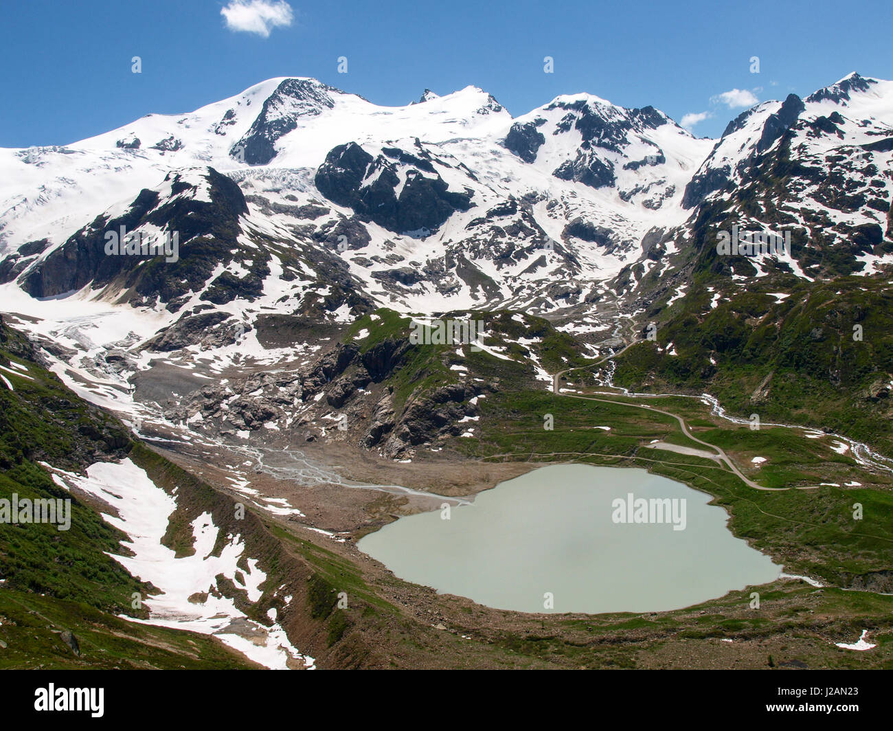 Sustenpass, Switzerland: Landscapes of the mountains and the nature of ...