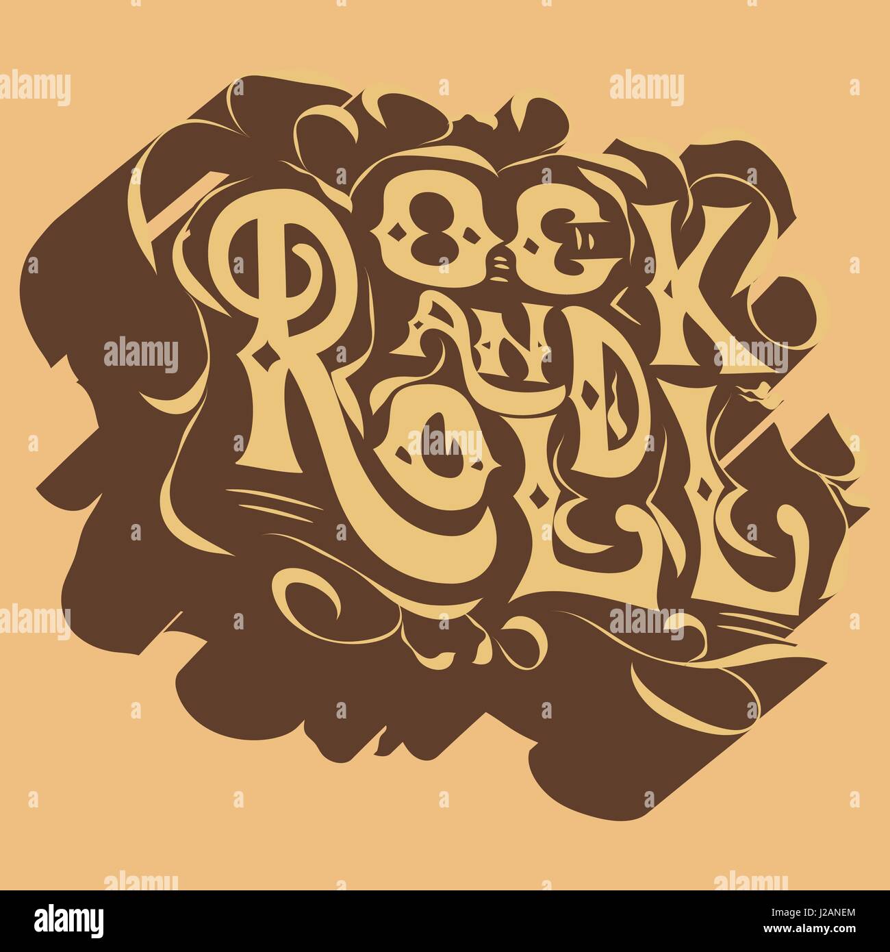 Heavy metal graphics Stock Vector Images - Alamy