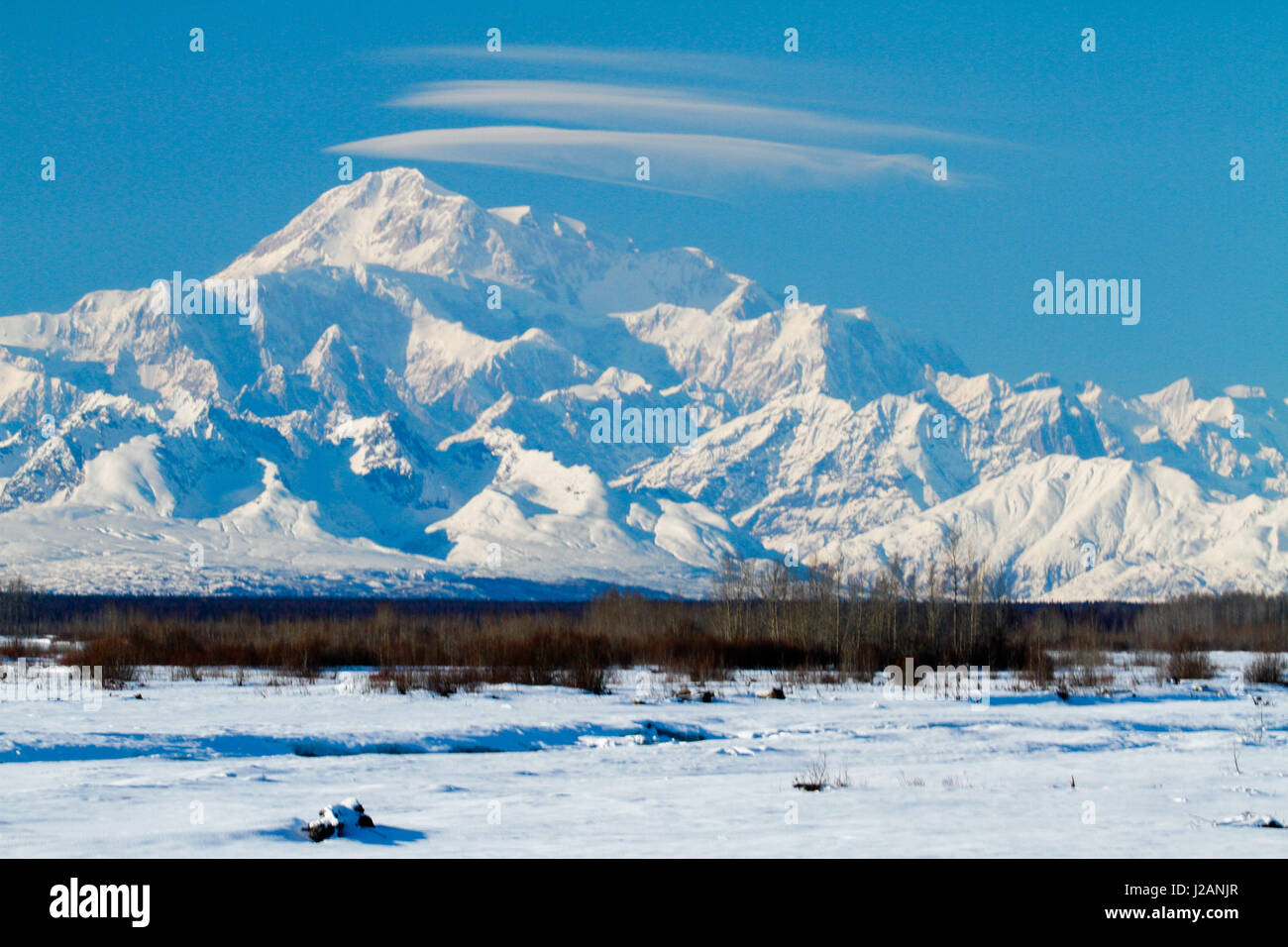 Denali peak hi-res stock photography and images - Alamy