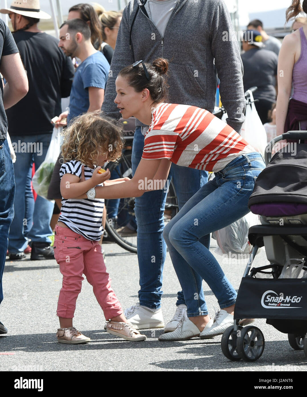 Tammin Sursok and her husband Sean McEwan take their son Phoenix ...