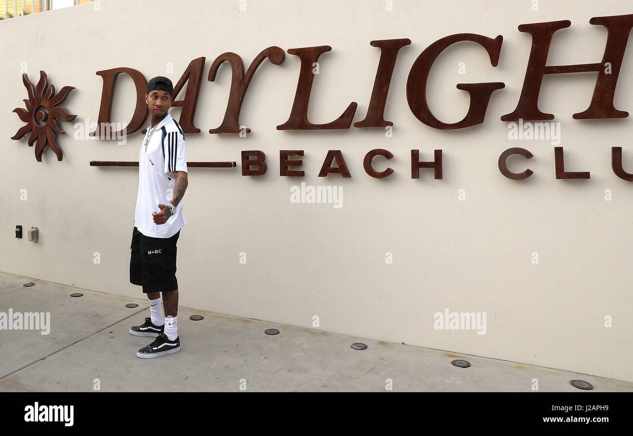 Tyga Kicks Off DayLight Beach Club Grand Opening Weekend With His 2017 ...