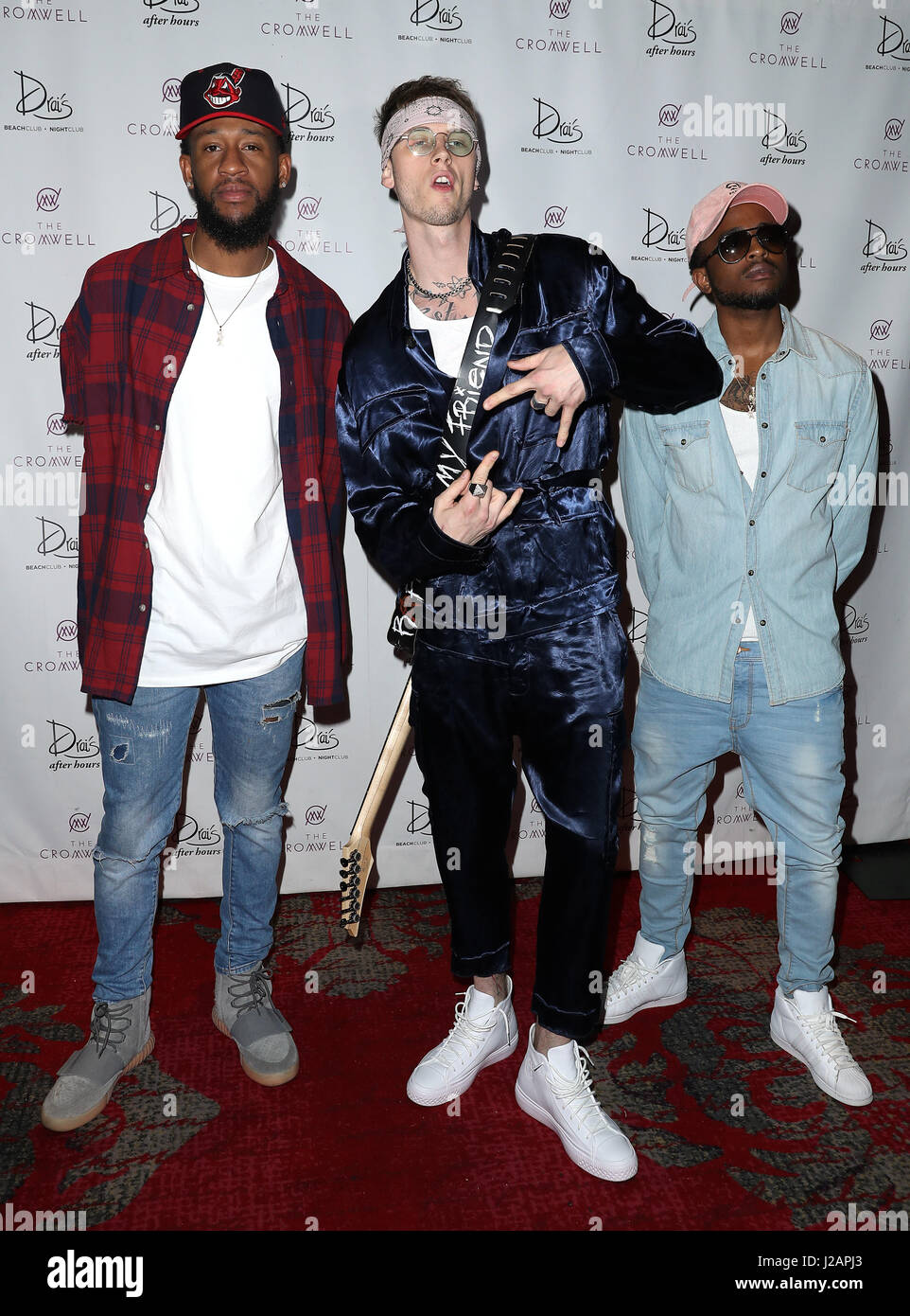 Machine Gun Kelly Makes a Splash at Drai's Beachclub Las Vegas, March ...