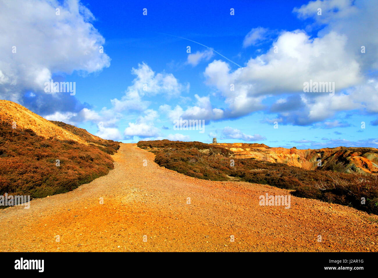 Reddish earth path hi-res stock photography and images - Alamy