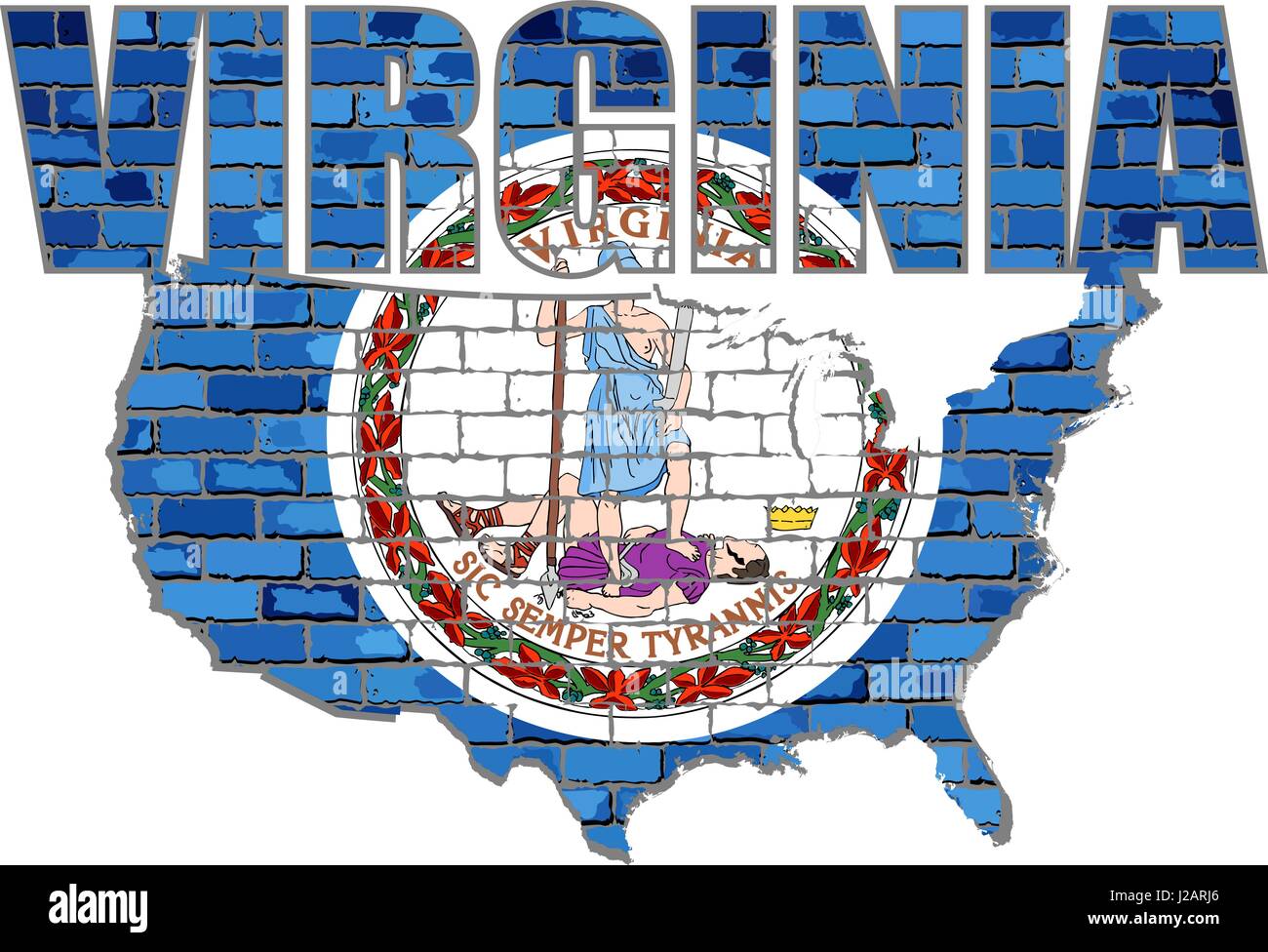 Virginia architecture Stock Vector Images - Alamy