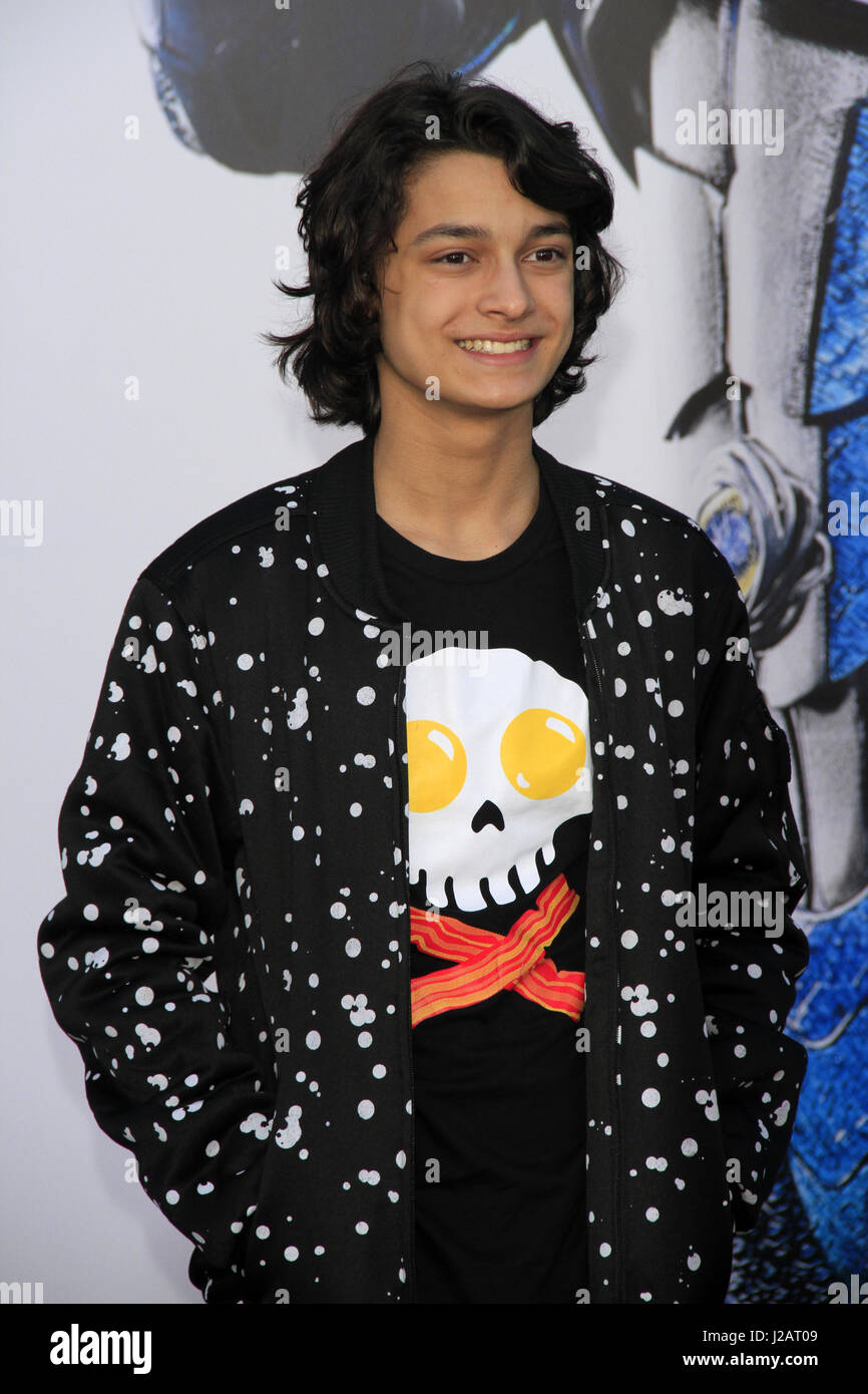 Los Angeles premiere of 'Power Rangers' held at the Village Theater ...