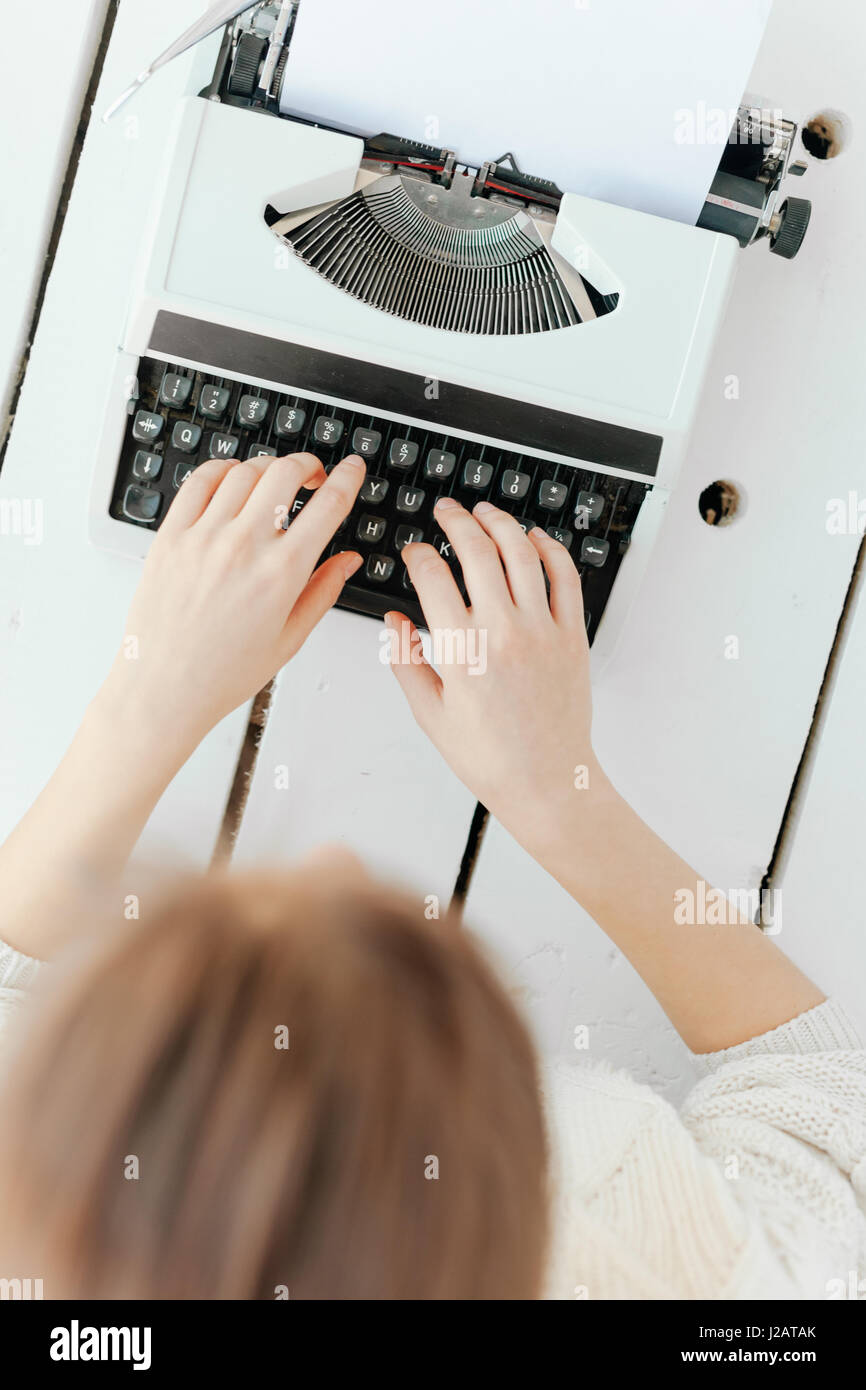 Isolated vintage typing machine hi-res stock photography and images - Alamy