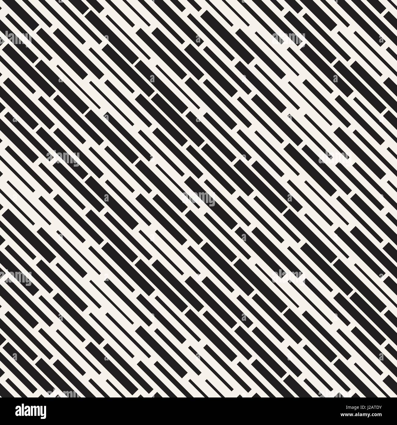 Vector Seamless Black And White Irregular Dash Rectangles Grid Pattern ...