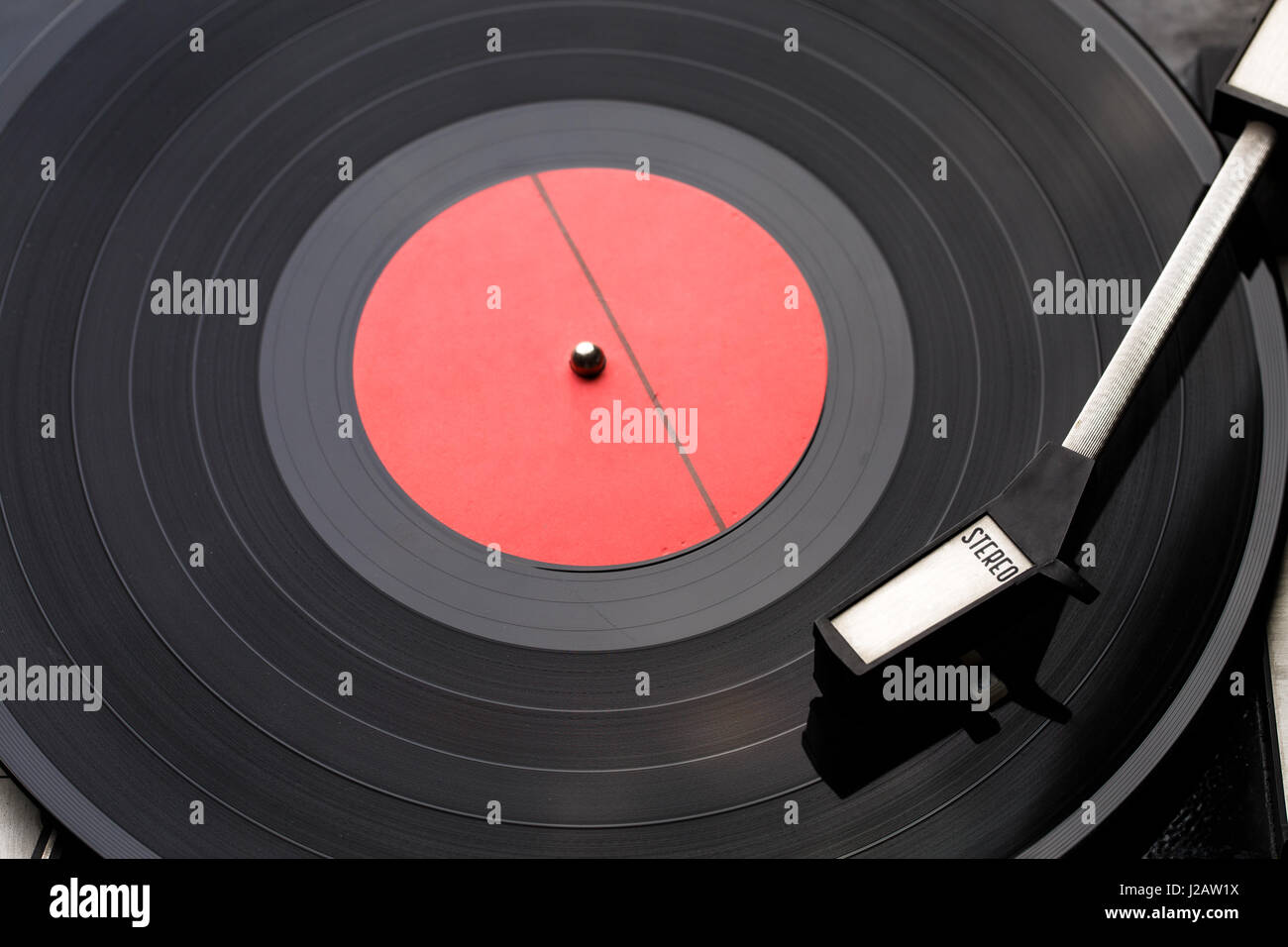 Old vintage player with plate Stock Photo - Alamy