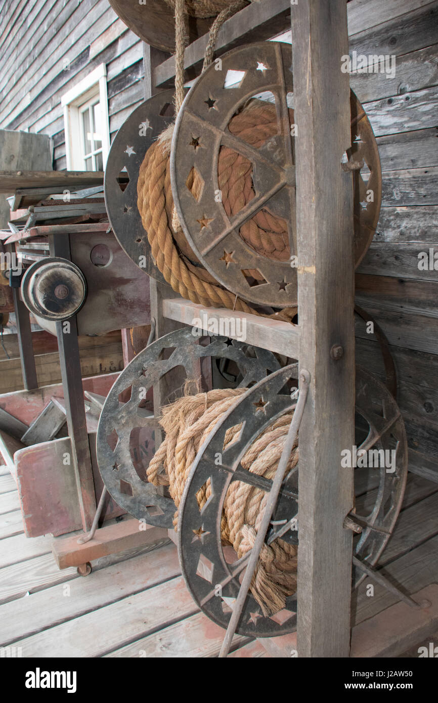 A hank of rope Stock Photo - Alamy