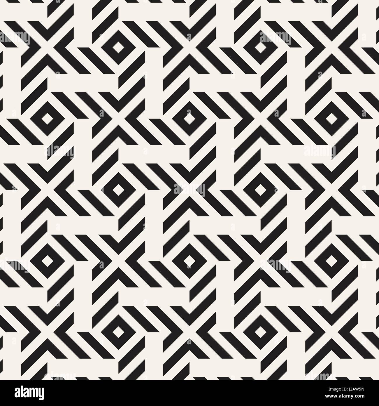 Vector seamless pattern. Modern stylish texture. Repeating abstract background. Geometric ...
