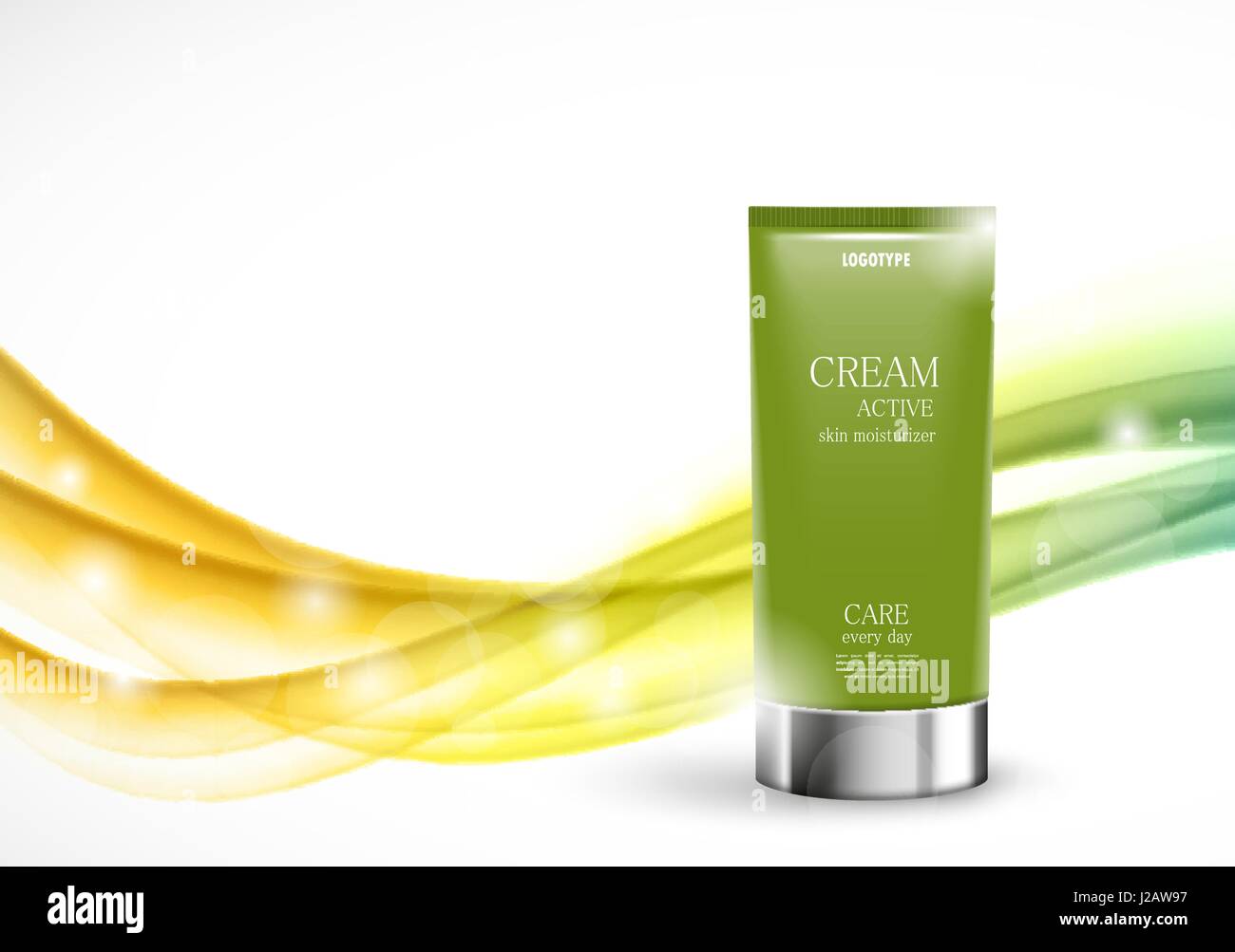 Skin moisturizer cosmetic design template Stock Vector Image & Art - Alamy